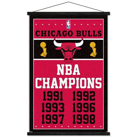 Bulls 6 Championships Chicago Bulls 6 Time Nba Finals Cotton