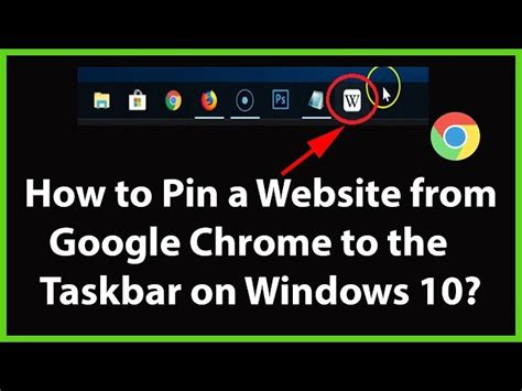 How To Pin Websites To Your Taskbar Robleydesign Com