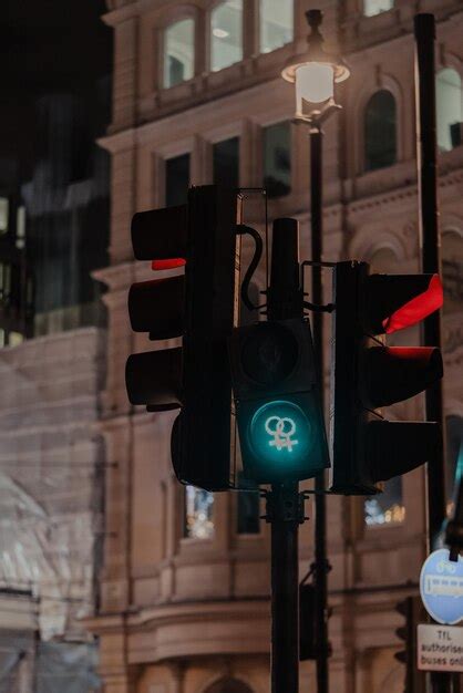 Premium Photo Female Gender Symbols Celebrating Same Sex Relationships On A Light In Trafalgar