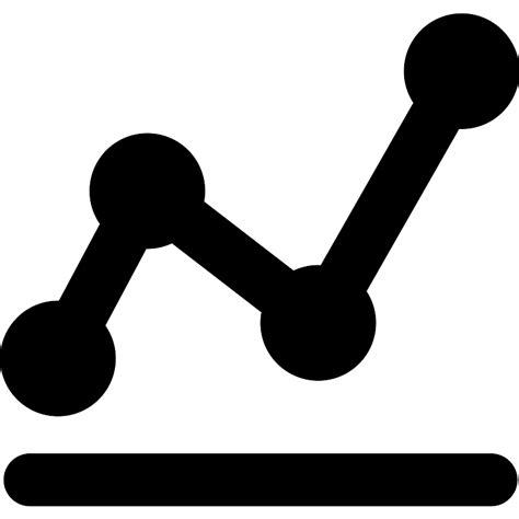 Line Chart Vector SVG Icon SVG Repo