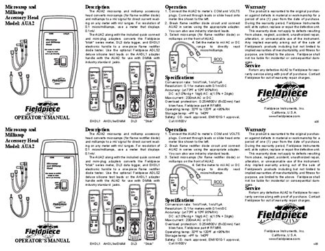 Fieldpiece Instruments Inc Device Database