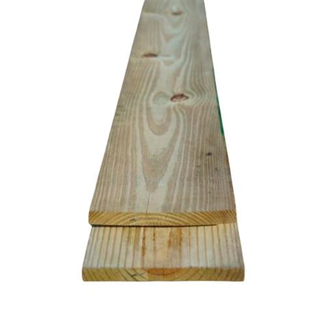 1x8 Appearance Grade Treated Ground Contact Lumber