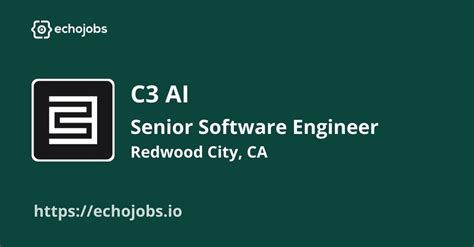 c3 ai is hiring senior software engineer full stack usd 145k 187k