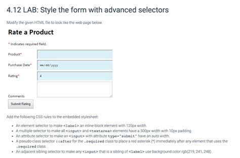 Solved Add The Necessary Attribute To The Input Widgets