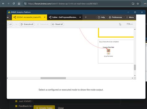 Win KNIME AP UI Breaks And Shifts Left KNIME Analytics Platform KNIME Community Forum
