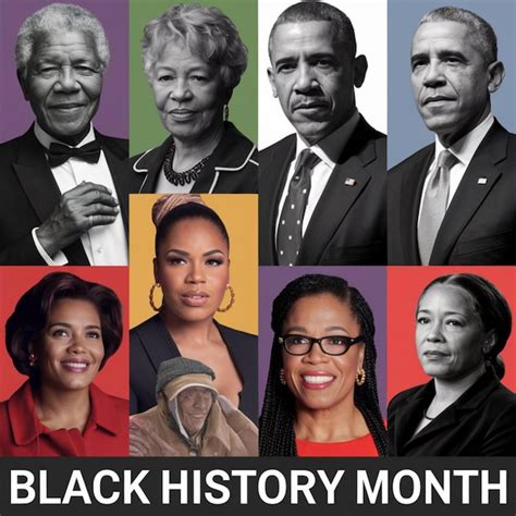 Black History Month Famous Figures Images Free Download On Freepik