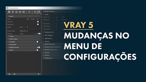 Vray Menu Settings Conheça 8 Funções Arquiteto Leandro Amaral