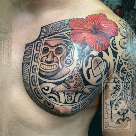Taino Tattoo Sleeve
