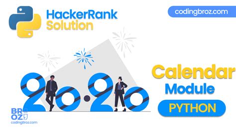 Calendar Module In Python HackerRank Solution CodingBroz