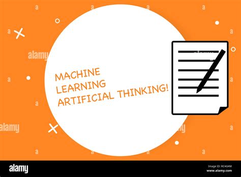 Handwriting Text Writing Machine Learning Artificial Thinking Concept