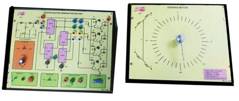 Stepper Motor Trainer Unit With 35 Kg Cm Torque Motor Adtron