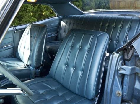 1967 Chevy Impala Blue Leather Interior