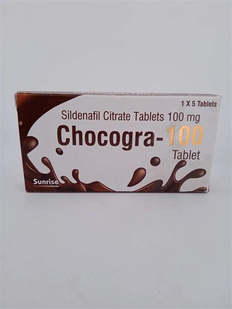 Chocogra 100 Mg 5 Tablets Aipctshop Elevate Your Performance With