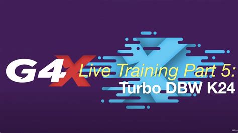 Link G4x Live Training Part 5 Turbo Dbw K24 Honda Civic Link G5