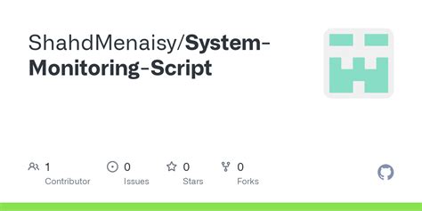 Github Shahdmenaisysystem Monitoring Script