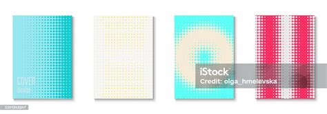 책 템플릿 세트 미니멀 아트를 사용한 여름 컨셉 젊은 힙스터 디자인 연간 페이지 음악 전단지 미니멀리스트 그래픽 패턴입니다