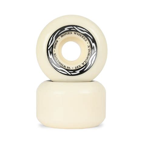 Bones X Formula V6 Widecut 97a 55mm Skateboard Wheels