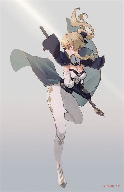 Jean Genshin Impact Drawn By Sooon Danbooru