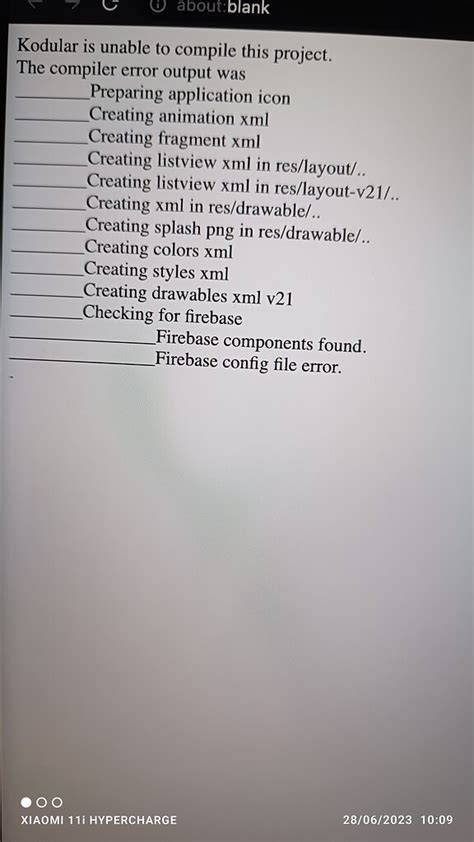 Build Error Firebase Config File Error Discuss Kodular Community