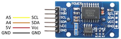 Ds3231 On Arduino Uno Wifi Rev2 General Electronics Arduino Forum