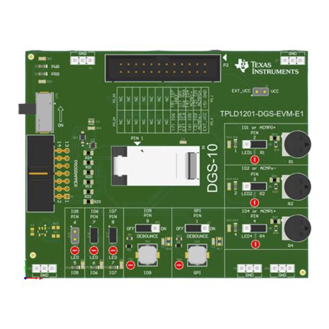 Texas Instruments Tpld1201 Dgs Evm User Manual Pdf Download Manualslib