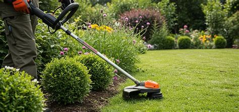 Grass Trimmer Sound Effect Realistic Lawn Cutting Audio