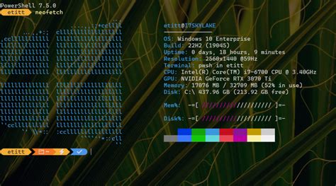 Neofetch Powershell Winfetch 2 0 0 Released New Segments Better