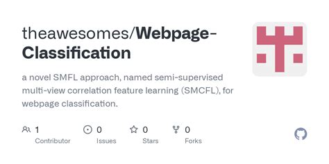 Github Theawesomeswebpage Classification A Novel Smfl Approach