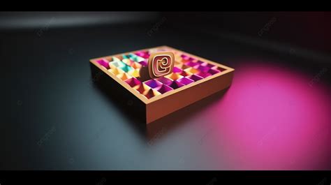 3d Instagram 로고 아이콘으로 공간 배경 복사 인스타그램 좋아요 3d처럼 공유 버튼 배경 일러스트 및 사진 무료 다운로드 Pngtree