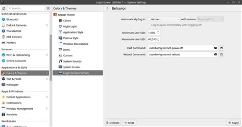 Move The Login Screen Behavior Settings Out Of Colors Themes Brainstorm KDE Discuss