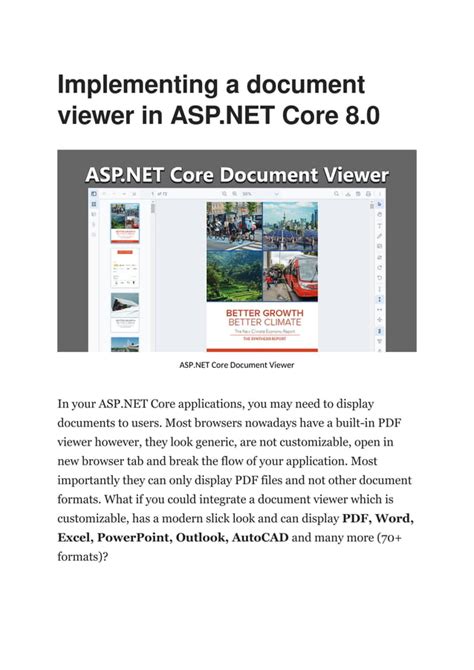 Implementing A Document Viewer In Aspnet Core 80 Docx