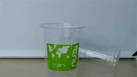 Zfcup 16oz 일회용 생분해 성 Pla 플라스틱 차가운 컵 뚜껑 Buy Pla 컵 뚜껑pla 플라스틱 컵pla 콜드