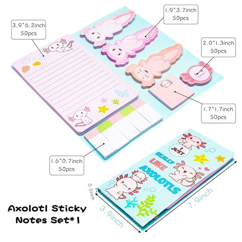 Mzwoshinx Sticky Note Post It Notes Special Shaped Combination Note Pad