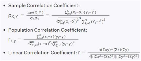 Correlation Coefficient Formula TRUNG TÂM GIA SƯ TÂM TÀI ĐỨC