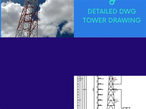 A Full Detailed Telecom Tower Mapping Report With Detailed Autocad
