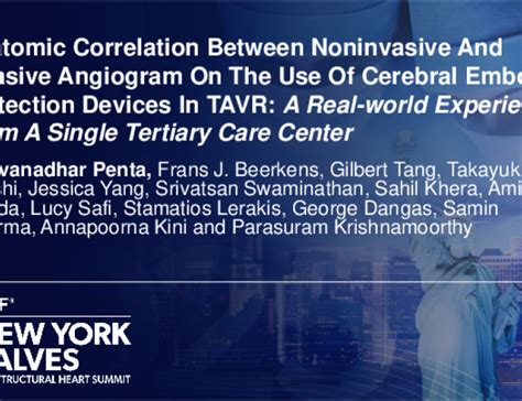 Anatomic Correlation Between Noninvasive And Invasive Angiogram On The Use Of Cerebral Embolic