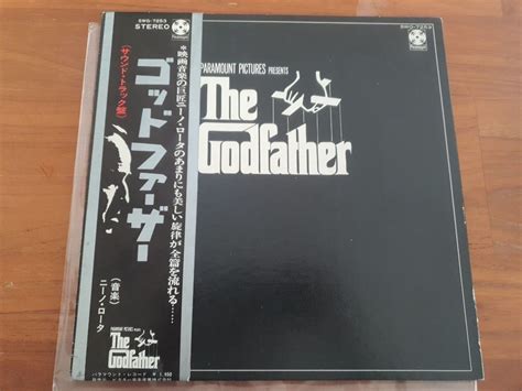 The Godfather Original Movie Soundtrack 12 Vinyl Japanese Pressing