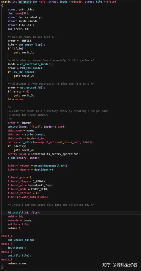 Linux内核源码解析 EPOLL实现 之epoll create 知乎
