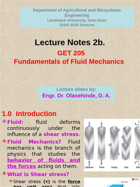 Lecture Notes 2b Get205 Pdf