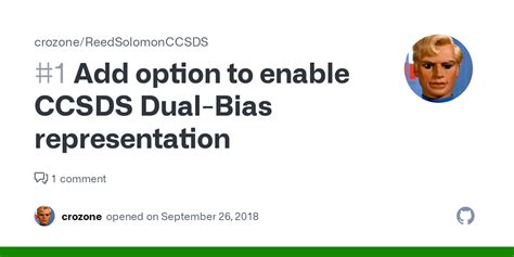 Add Option To Enable Ccsds Dual Bias Representation · Issue 1