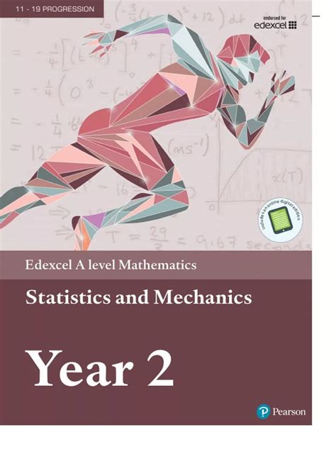 Summary Pearson Edexcel A Level Mathematics Statistics Mechanics Year Textbook PDF Version
