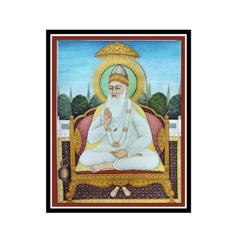 Kabir Das Ji Portrait Rajasthani Bhakti Saint Antique Art Digital