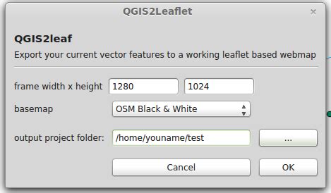 Export Qgis Project To A Webmap With Qgis Leaf Digital Geography