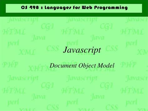 ppt javascript powerpoint presentation free download id 6598462