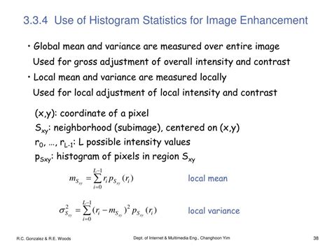 ppt chapter 3 image enhancement in the spatial domain powerpoint