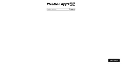 React Week 3 Hwk Codesandbox