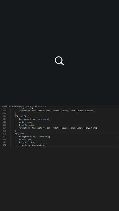 Search Input Design😍programming Coding Css Htmlcss Shorts Trending Html Animation