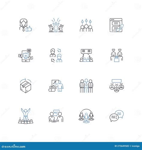 Patron Assistance Line Icons Collection Helpdesk Support Assistance