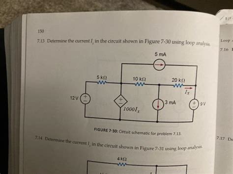 Solved Determine The Current Ix In The Circuit Shown In Chegg