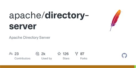 github apache directory server apache directory server